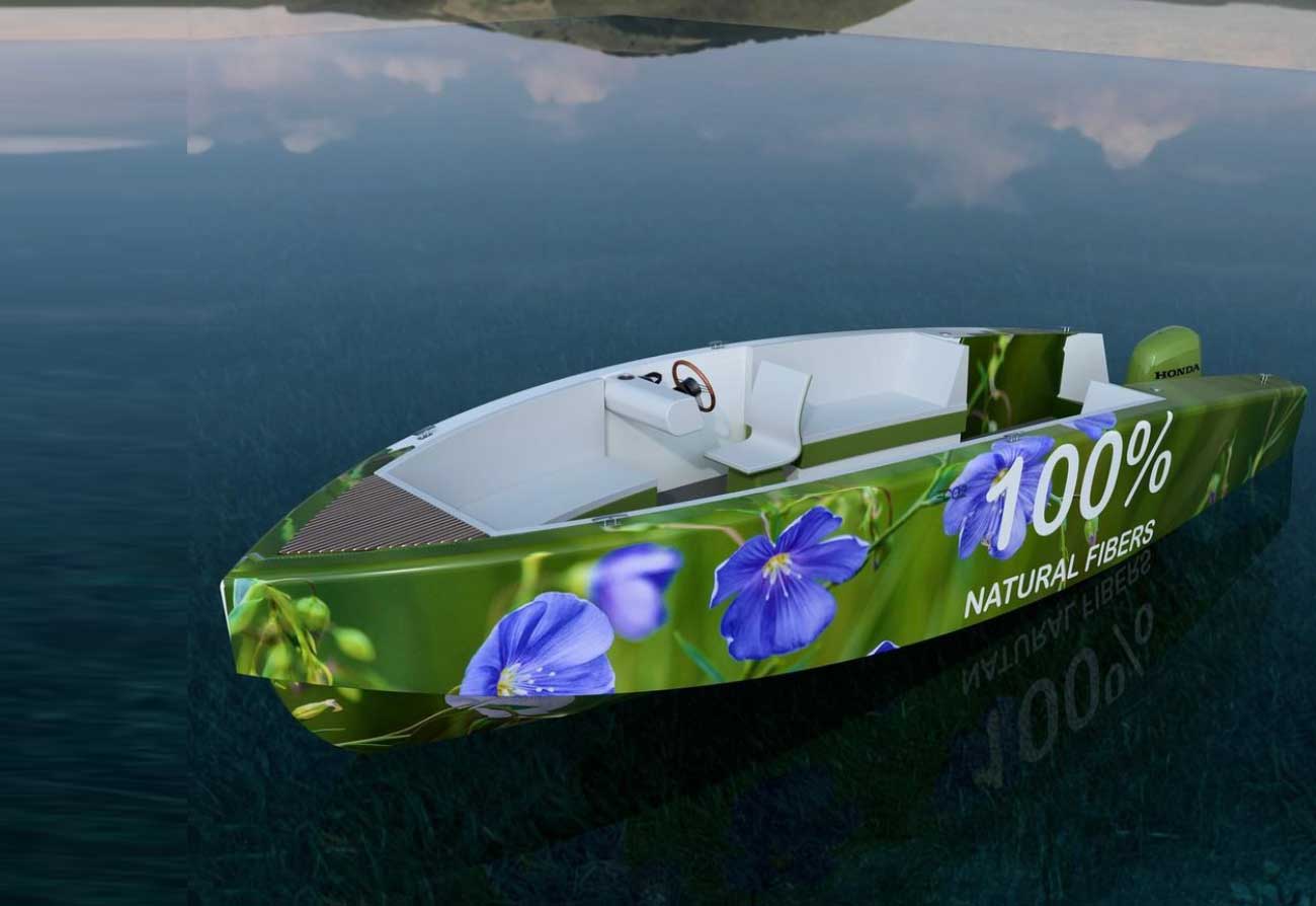 Building a circular bio-based speedboat from flax, basalt and ...