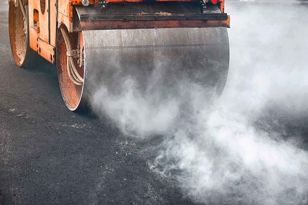 Steaming-hot-asphalt - Agro & Chemistry